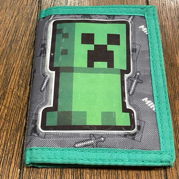 Other | Minecraft Creeper Wallet | Poshmark